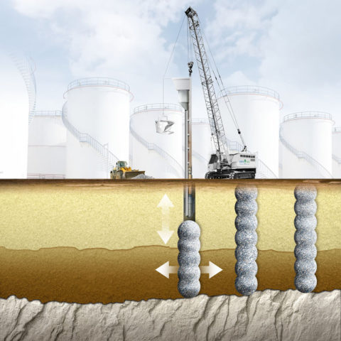 Earth Tech Vibro Replacement - Stone Columns | Earth Tech